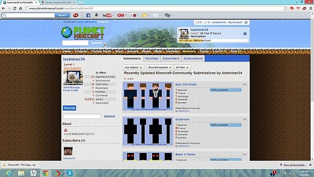 My weekly minecraft blog!