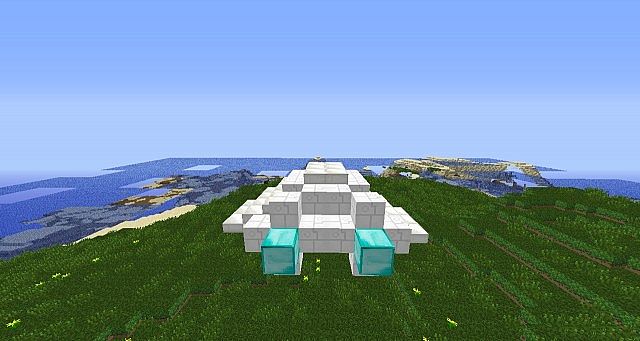 Minecraft Star Wars Snow Speeder Minecraft Map