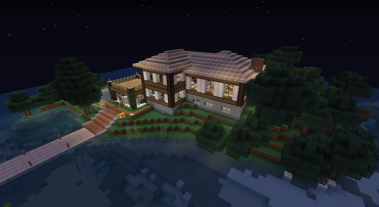 Island House Minecraft Map