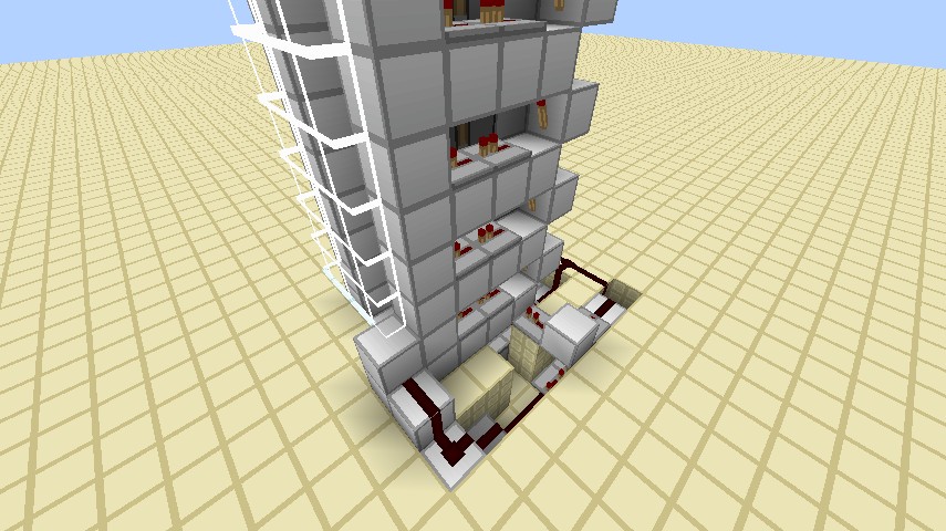 Fast, (quite) Compact And Epic Elevator Minecraft Map