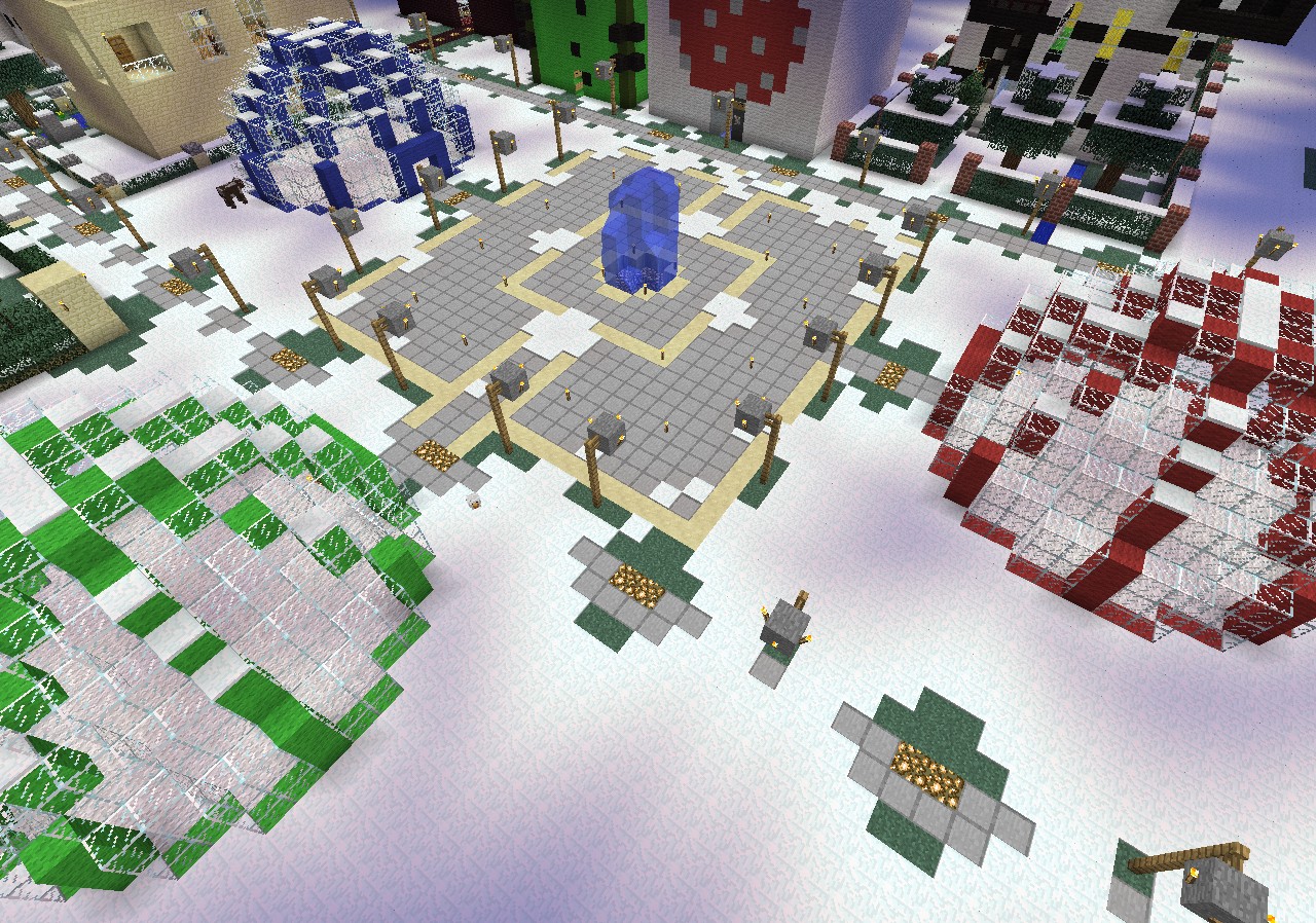 Main Square Minecraft Map