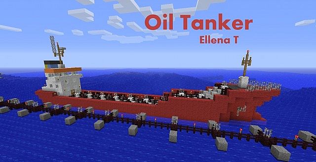 Oil Tanker - 'Ellena T' Minecraft Project