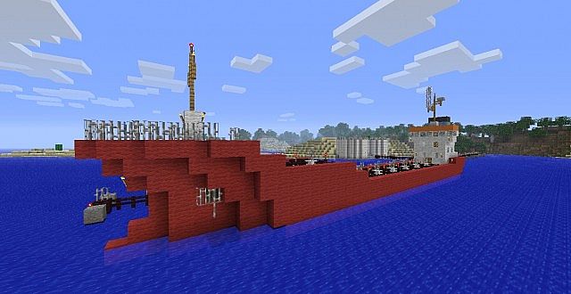 Oil Tanker - 'Ellena T' Minecraft Map