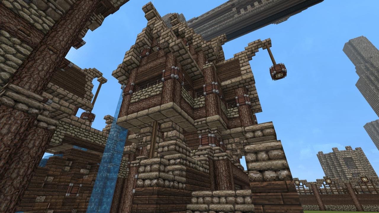 Steam Punk Town Minecraft Map