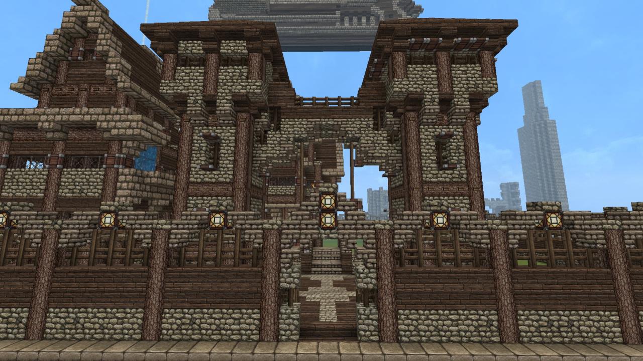 Steam Punk Town Minecraft Map