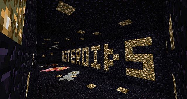 Asteroids Minecraft Map