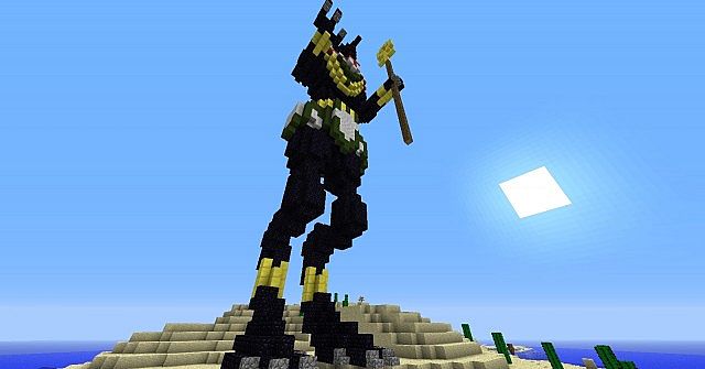 Satue of Anubis Minecraft Project