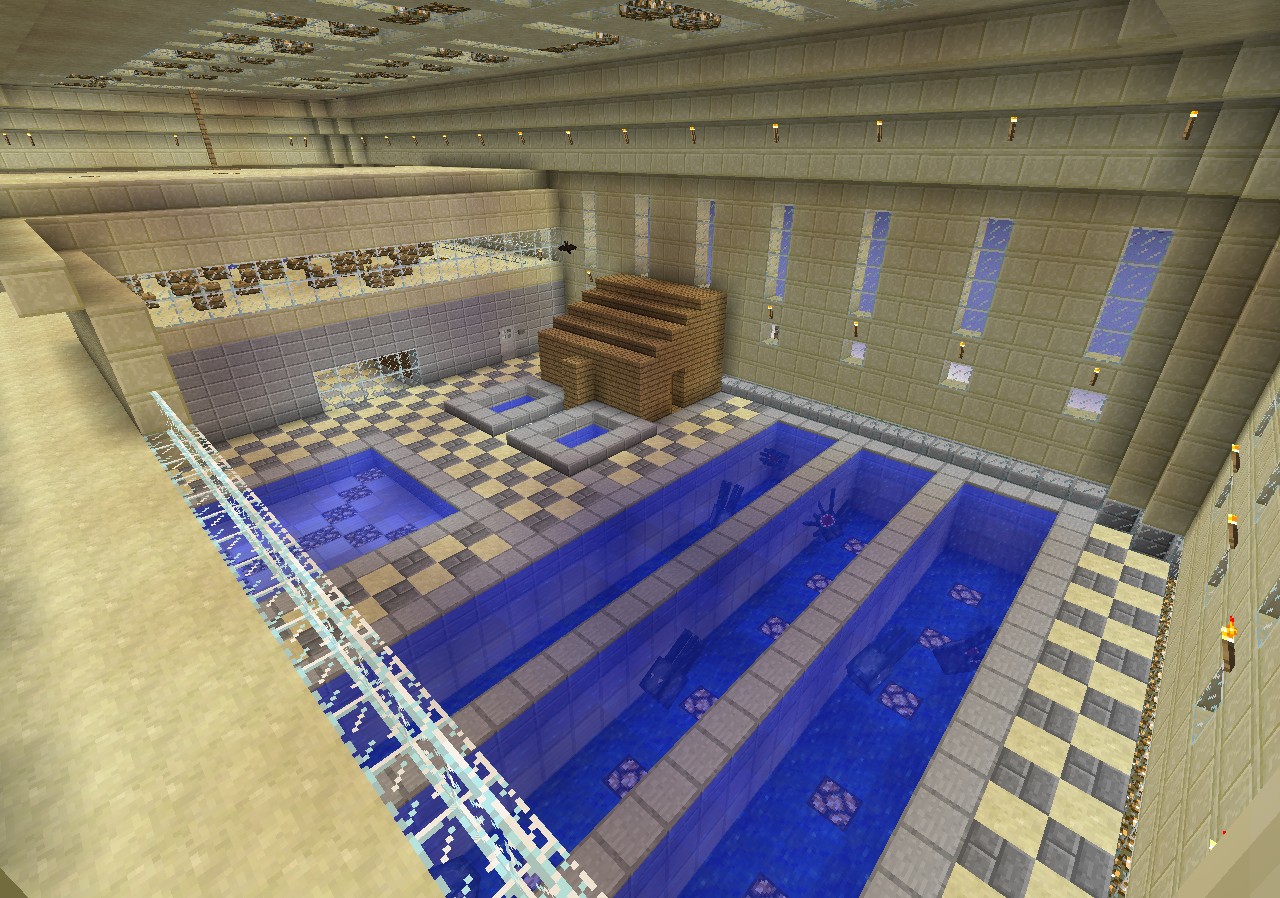 Nicu Swimming Pool Minecraft Map