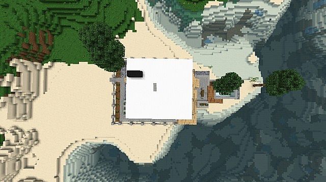 Modern - The Beach House Minecraft Map