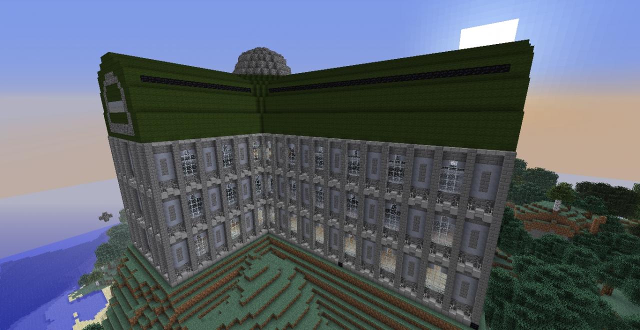 Overhang Town Thingy Minecraft Map