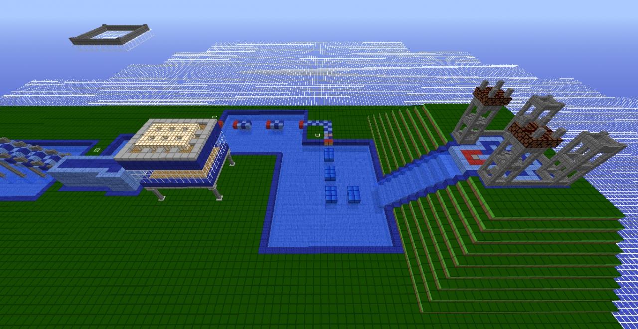 Total Wipeout Minecraft Edition - Part 1/3 Done! Minecraft Map