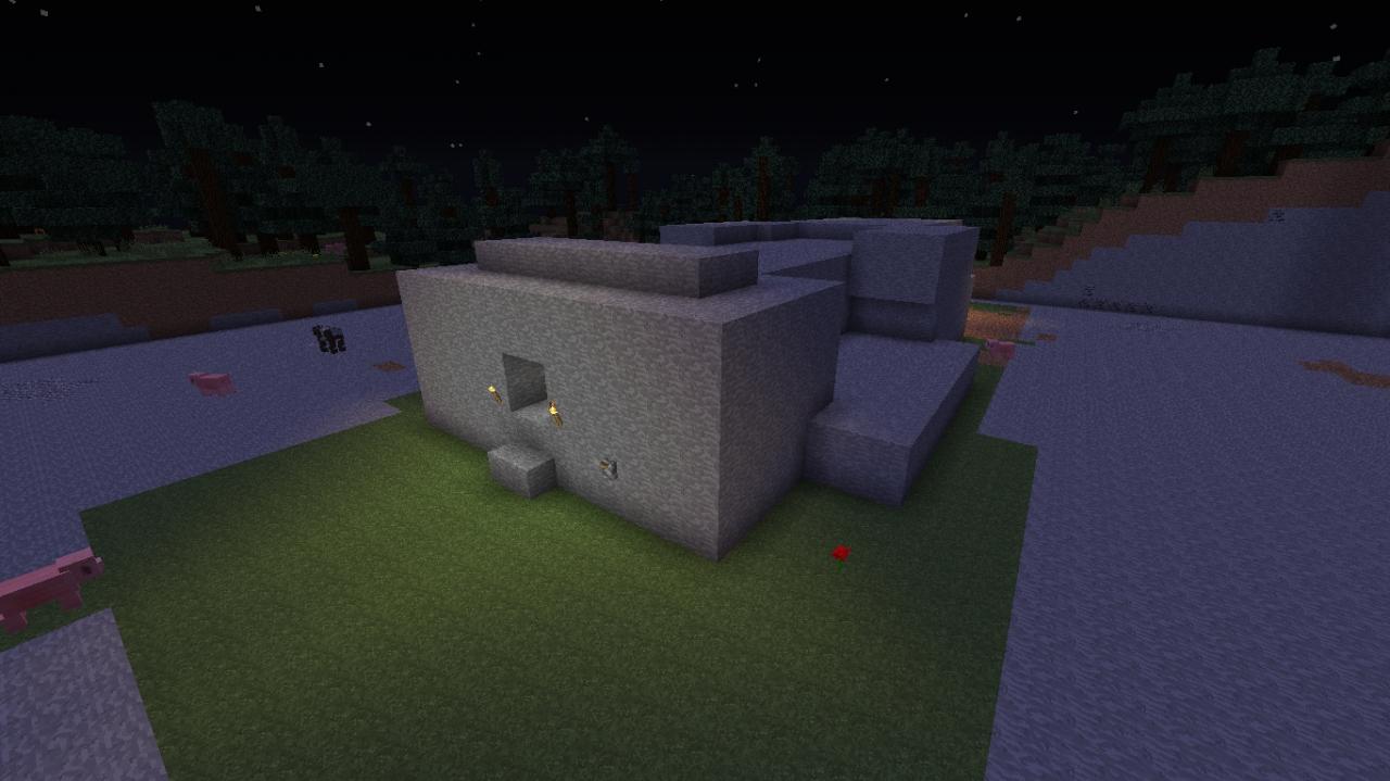 tranforming house Minecraft Map