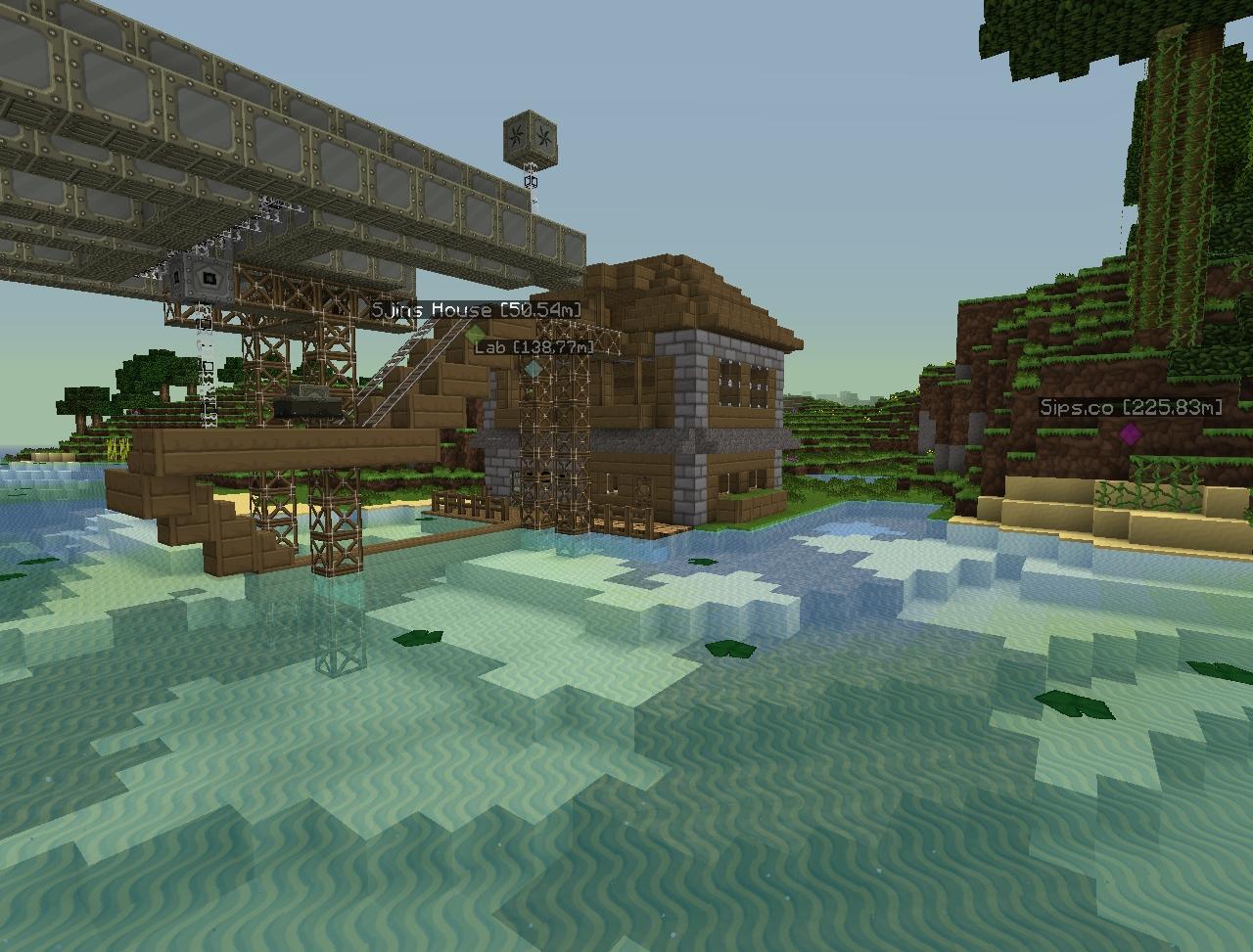 My Yogscast Tekkit world Minecraft Map