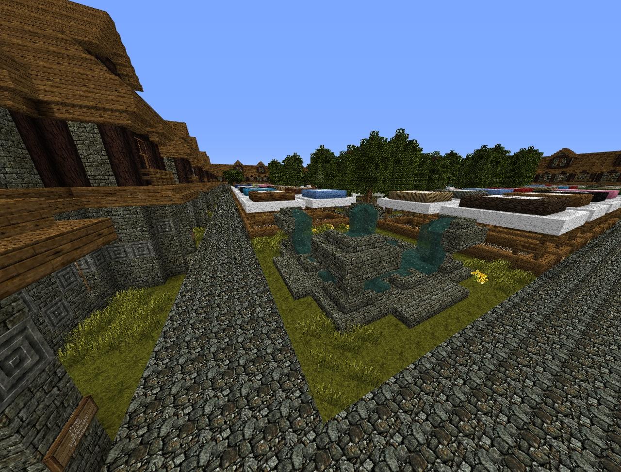 Medieval Market [Player Shops] Minecraft Map