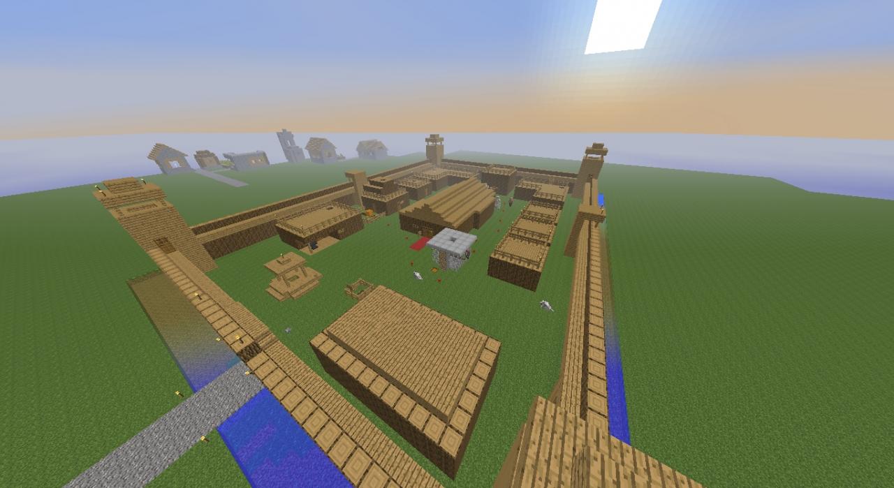 Multi-biome Superflat Adventureworld Minecraft Map