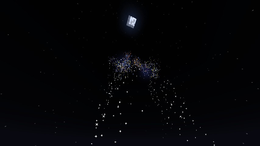 Firework evening (REDSTONE) Minecraft Map