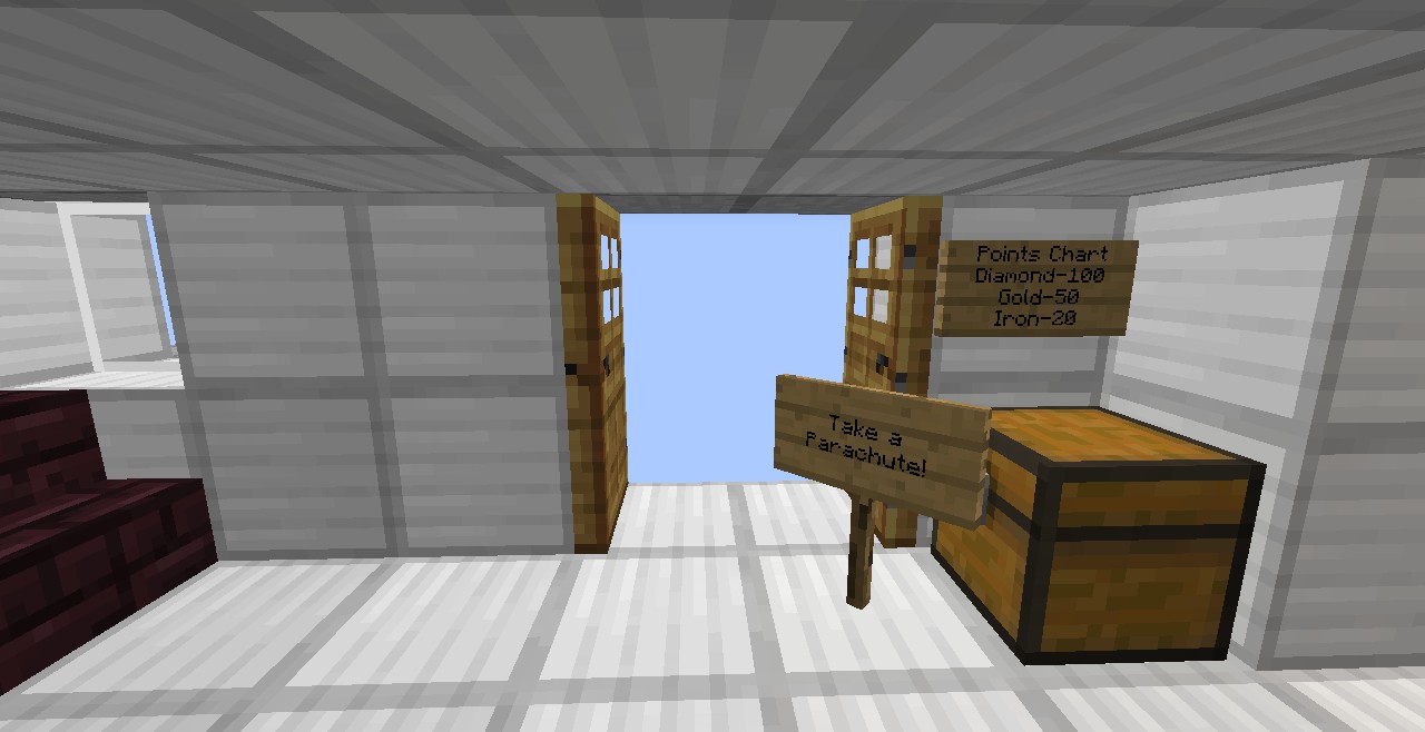 Skydiving Map Minecraft Map