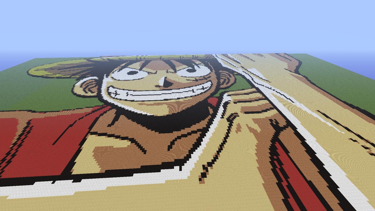 Monkey D. Luffy Minecraft Project