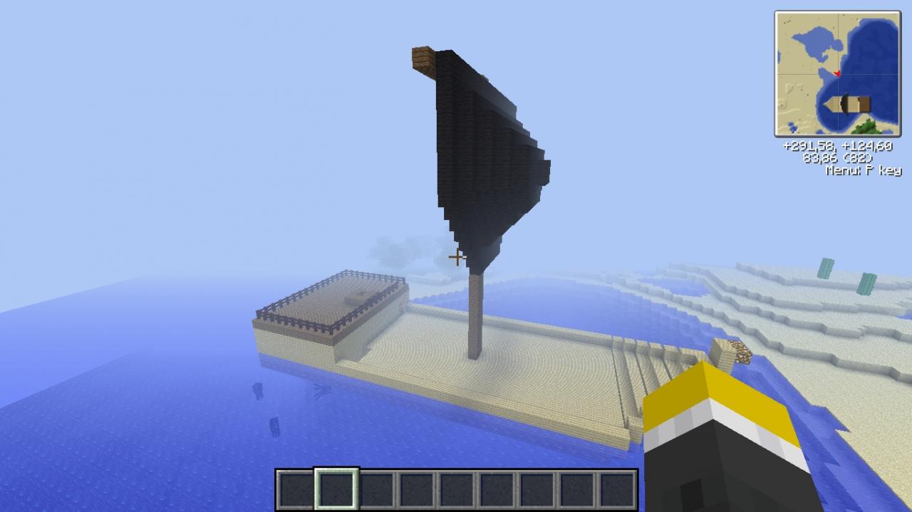 a boat Minecraft Map