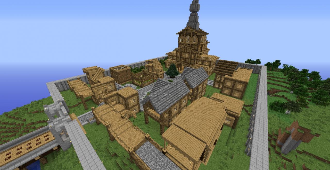 Small Village Minecraft Map