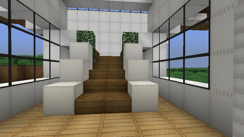 modern house Minecraft Map