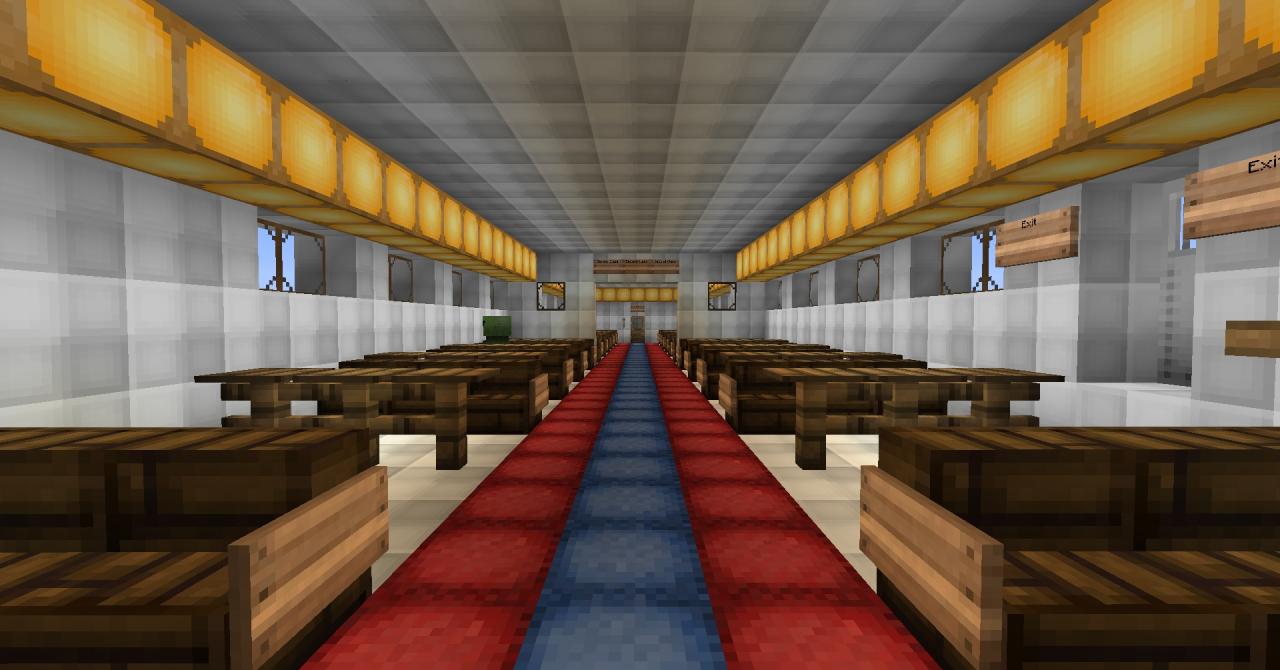 Boeing 737-500 Minecraft Map