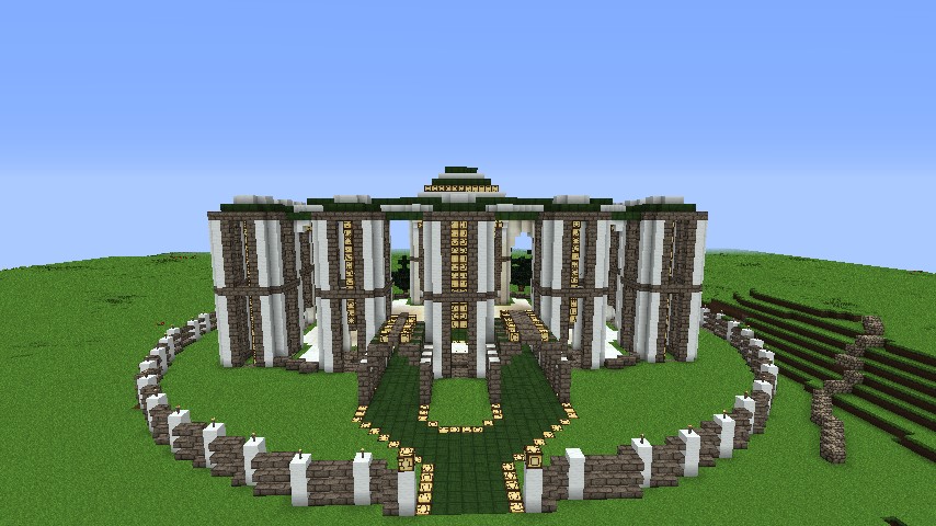 Palace Of Gods Minecraft Map