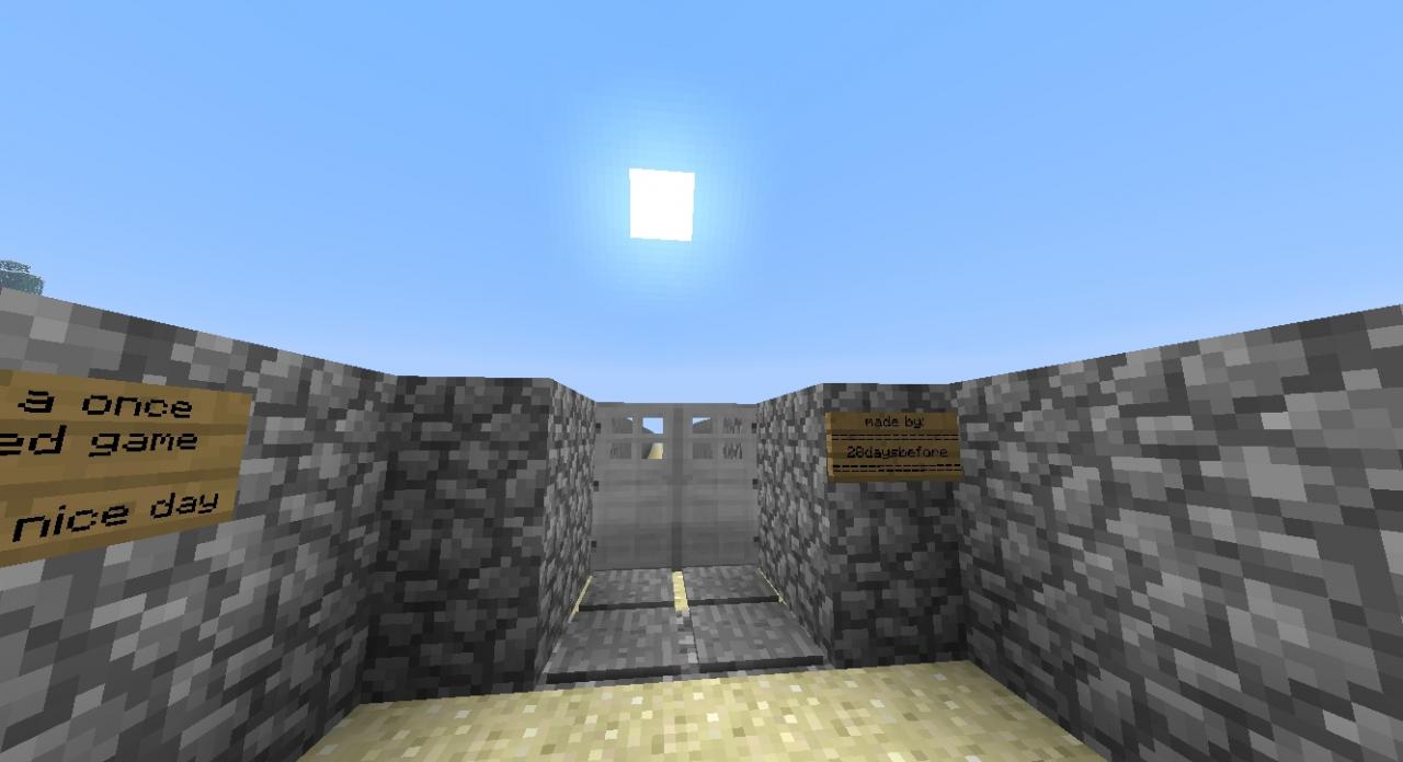 Run Away minigame Minecraft Map