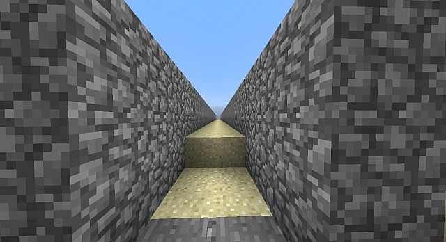 Run Away minigame Minecraft Map