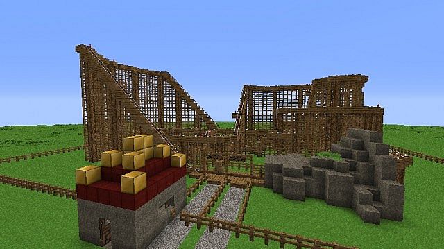 Roller Coaster Minecraft Map