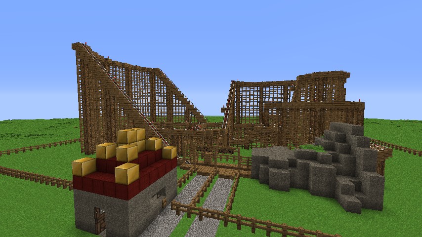 Roller Coaster Minecraft Map
