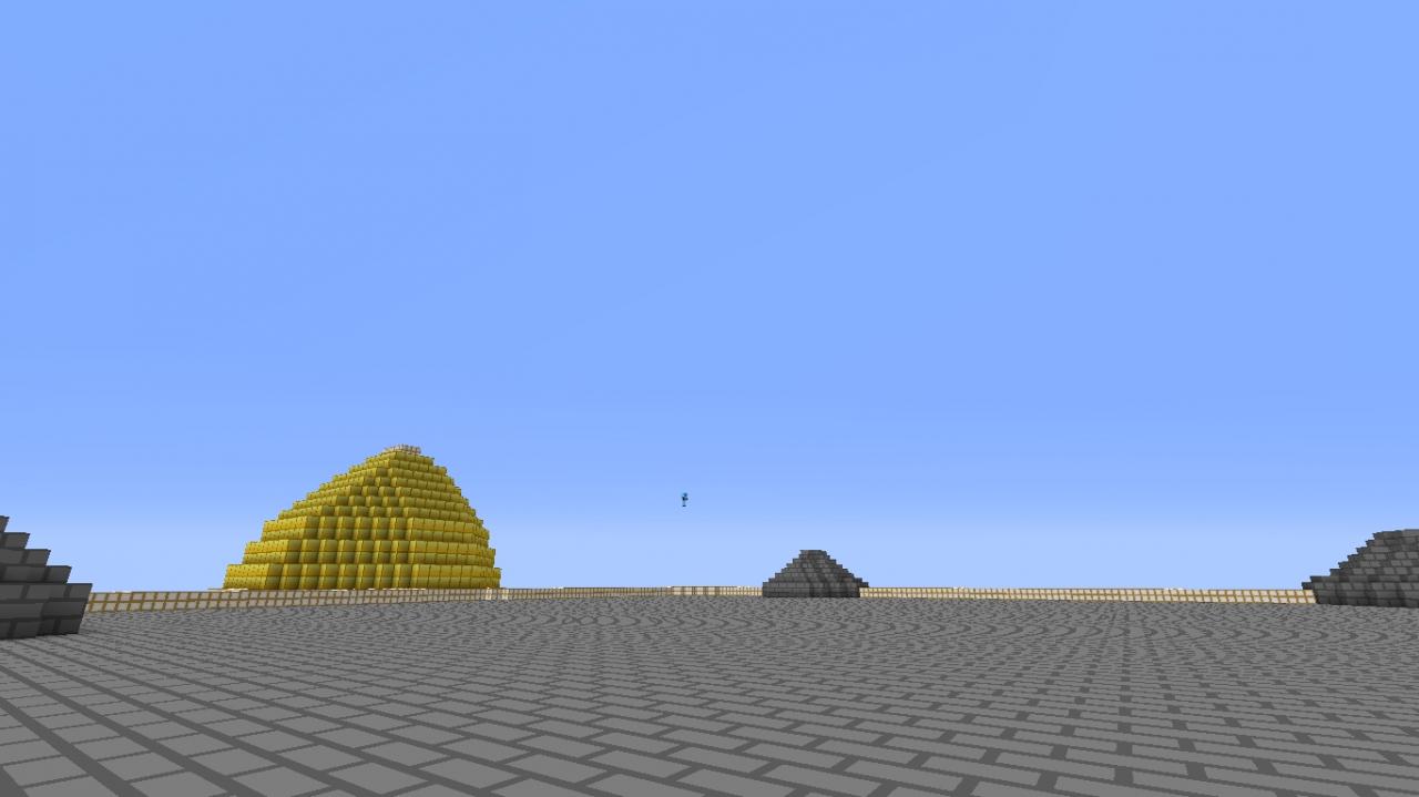 Golden castle. Minecraft Map