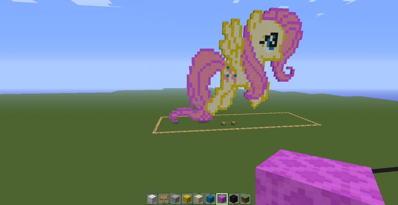 Pixel Art Time! Minecraft Map