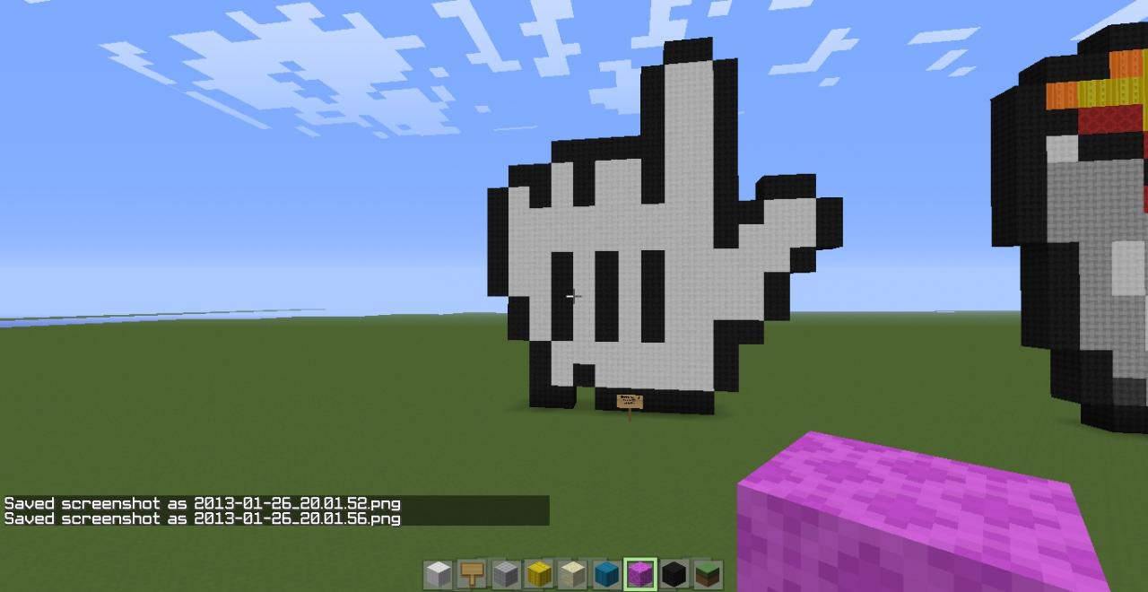 Pixel Art Time! Minecraft Map