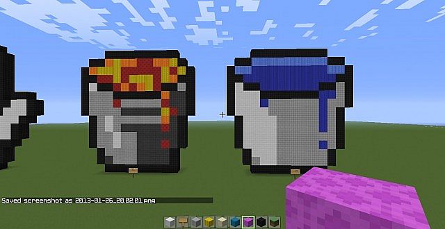 Pixel Art Time! Minecraft Map