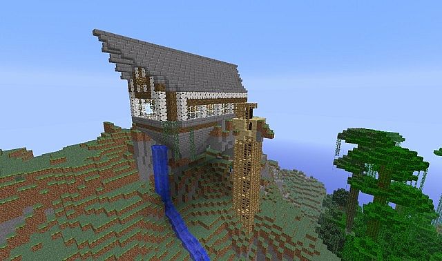 House on Hill Minecraft Map