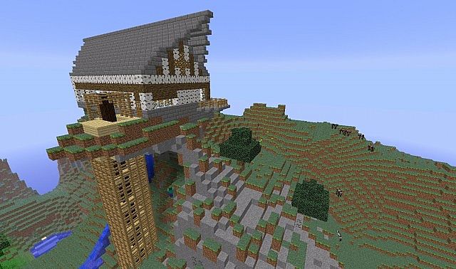 House on Hill Minecraft Map