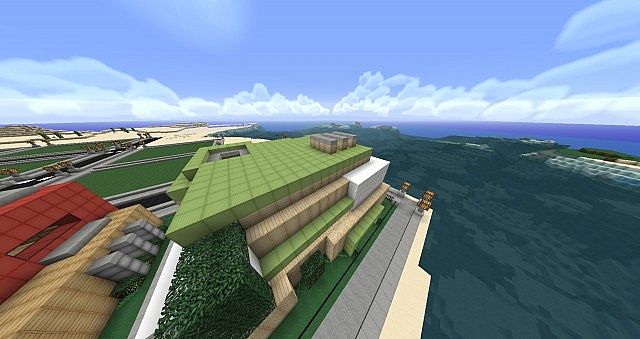 Green Energy (Modern Build) Minecraft Map