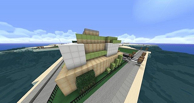 Green Energy (Modern Build) Minecraft Map