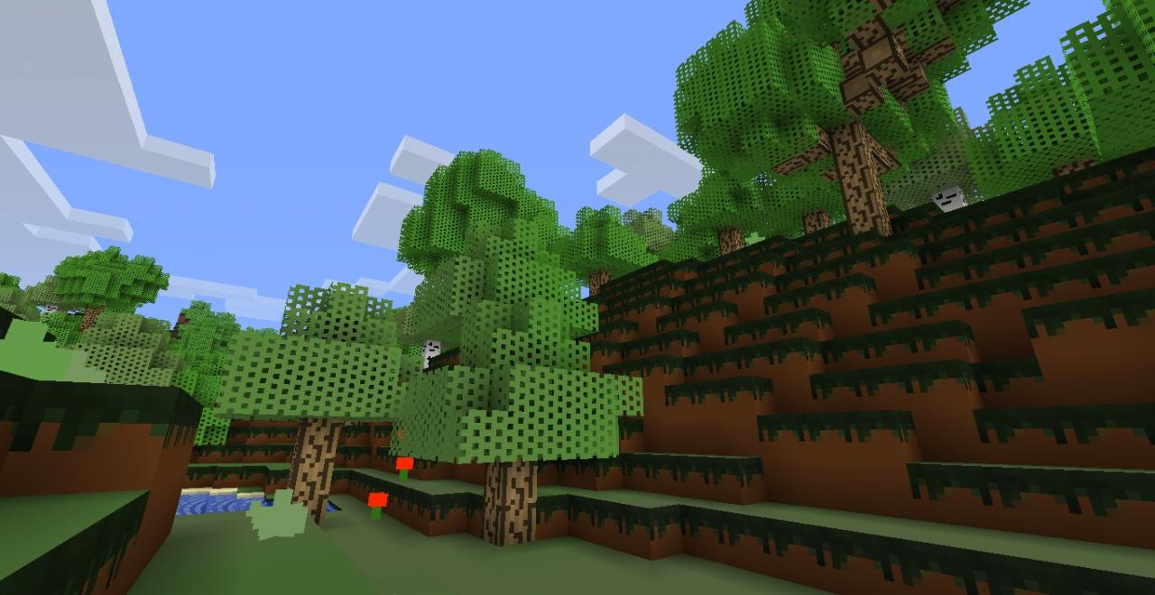 Truly Squares: An Adventure in 8x8 Textures (WIP) Minecraft Texture Pack