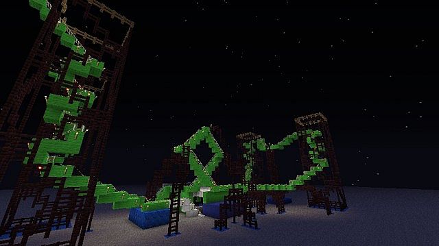 Minecraft Déjà Vu Looping Boomerang Rollercoaster Minecraft Map