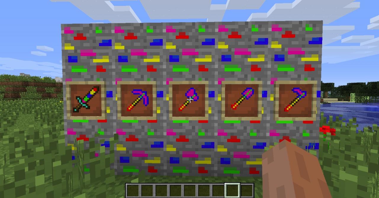 RainbowMod v1.1 Minecraft Mod