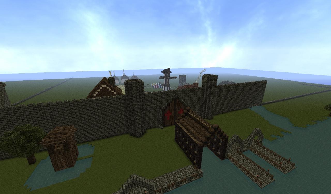 Medieval World WIP Minecraft Map