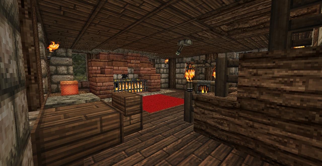 Medieval House Minecraft Map