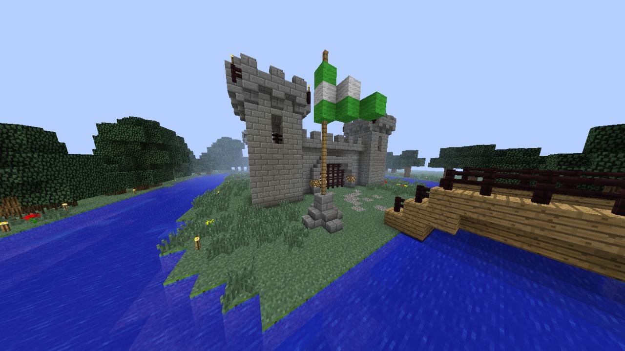 Awesome Battle Castle Minecraft Map