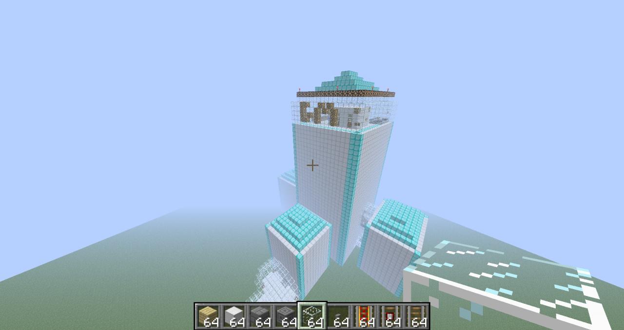 Renaissance Center (Ren Cen) Minecraft Map