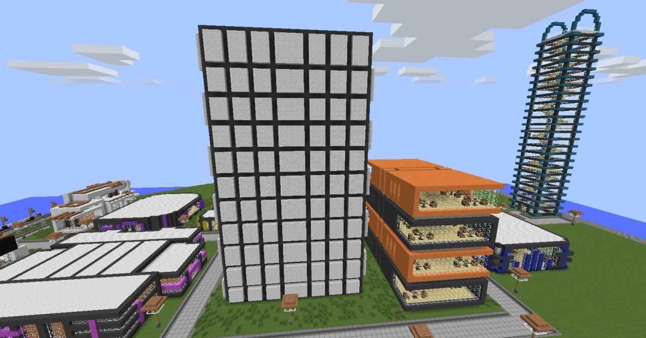 Office Building Minecraft Map