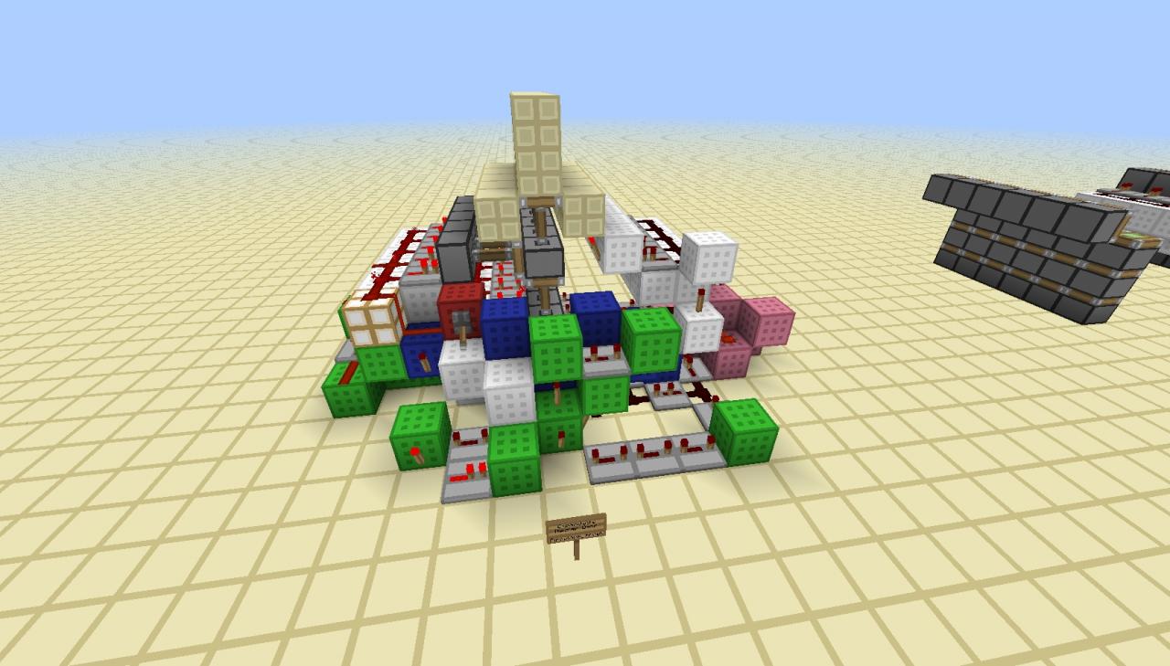 Compact Expandable Hipster Door Minecraft Map