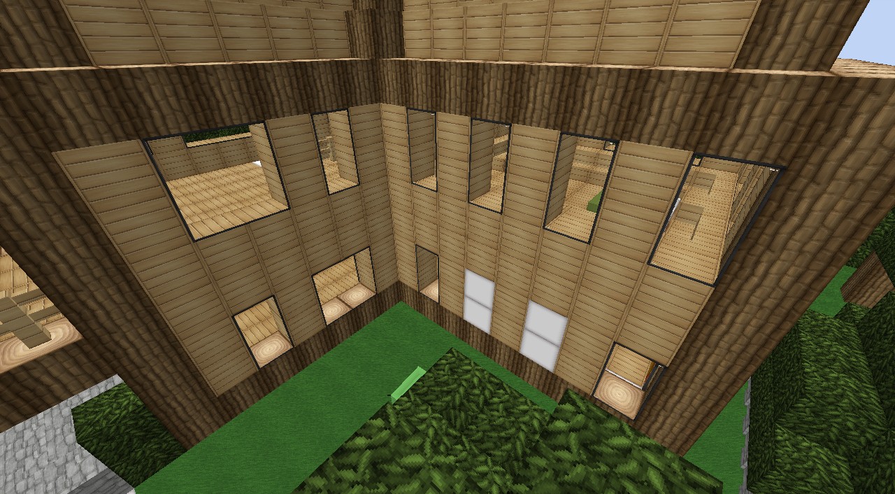 Morden Log House DOWNLOAD NOW!!! Minecraft Map