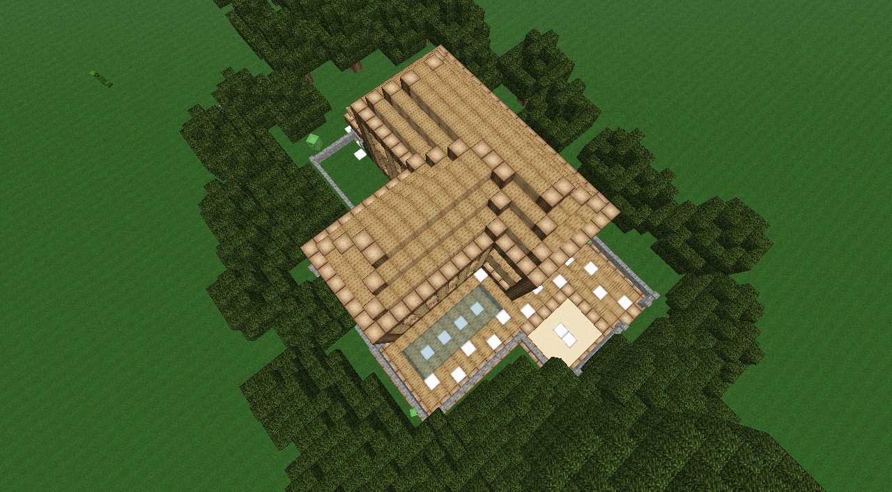 Morden Log House DOWNLOAD NOW!!! Minecraft Map